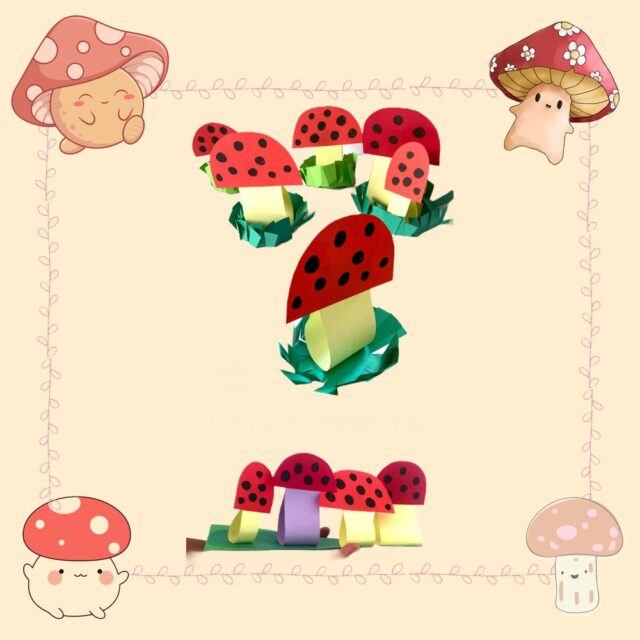 12 Adorable Mushroom Crafts for Kids