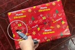 How To Make A DIY Christmas Box Pole Display